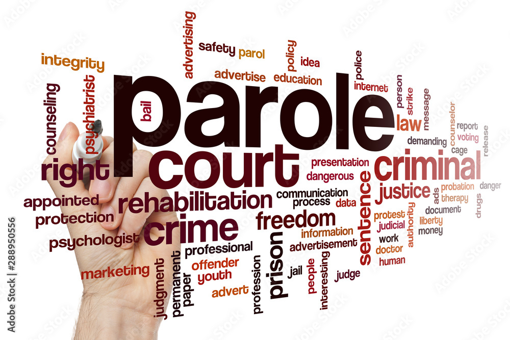 Parole word cloud Stock Photo | Adobe Stock