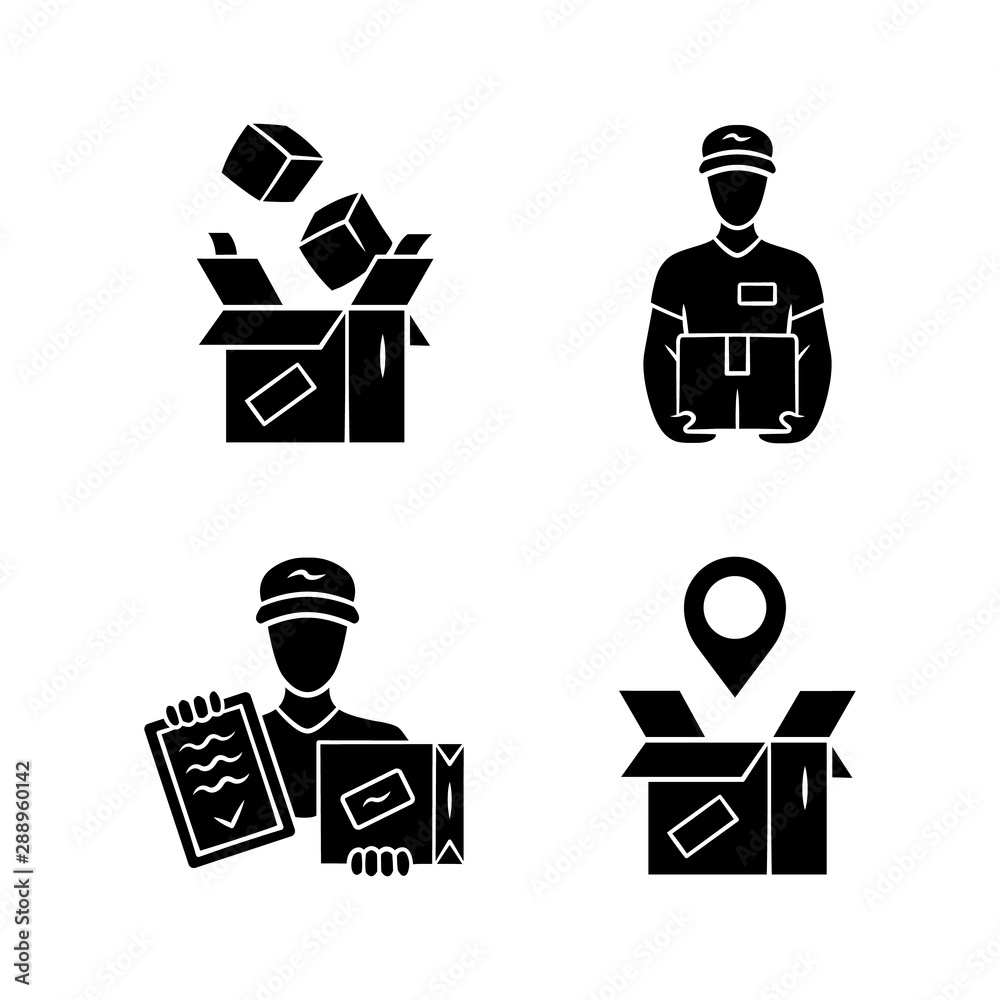 Icons Tracking Shipment