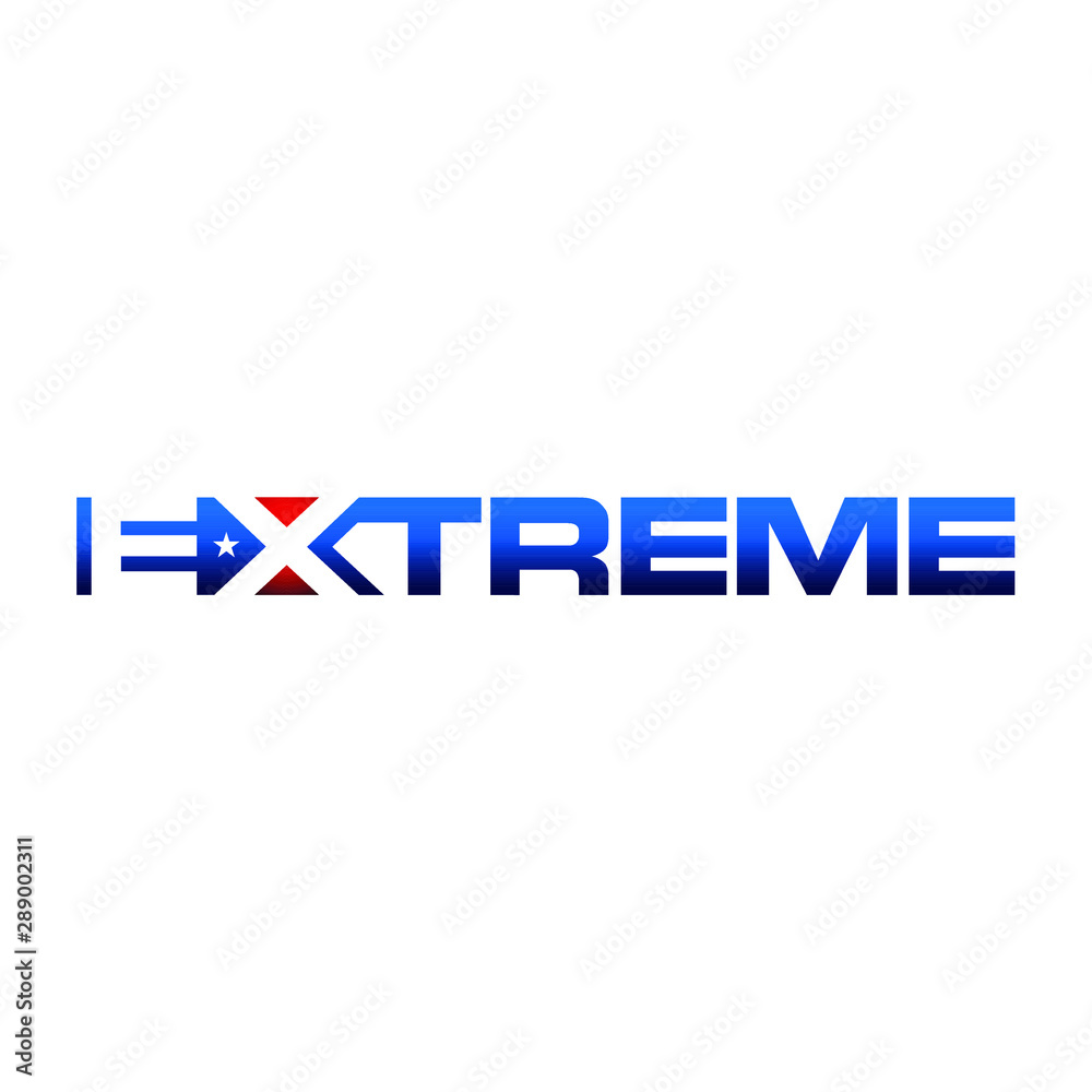 Letter eXtreme Logo. Special character letter X Symbol. Icon vector ...
