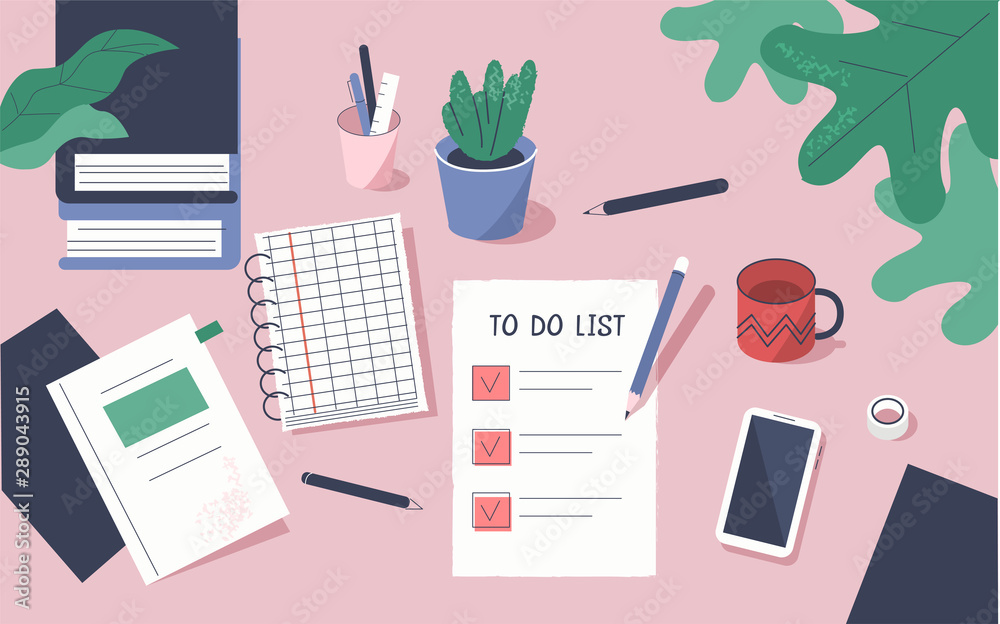 to do list Stock Vector | Adobe Stock