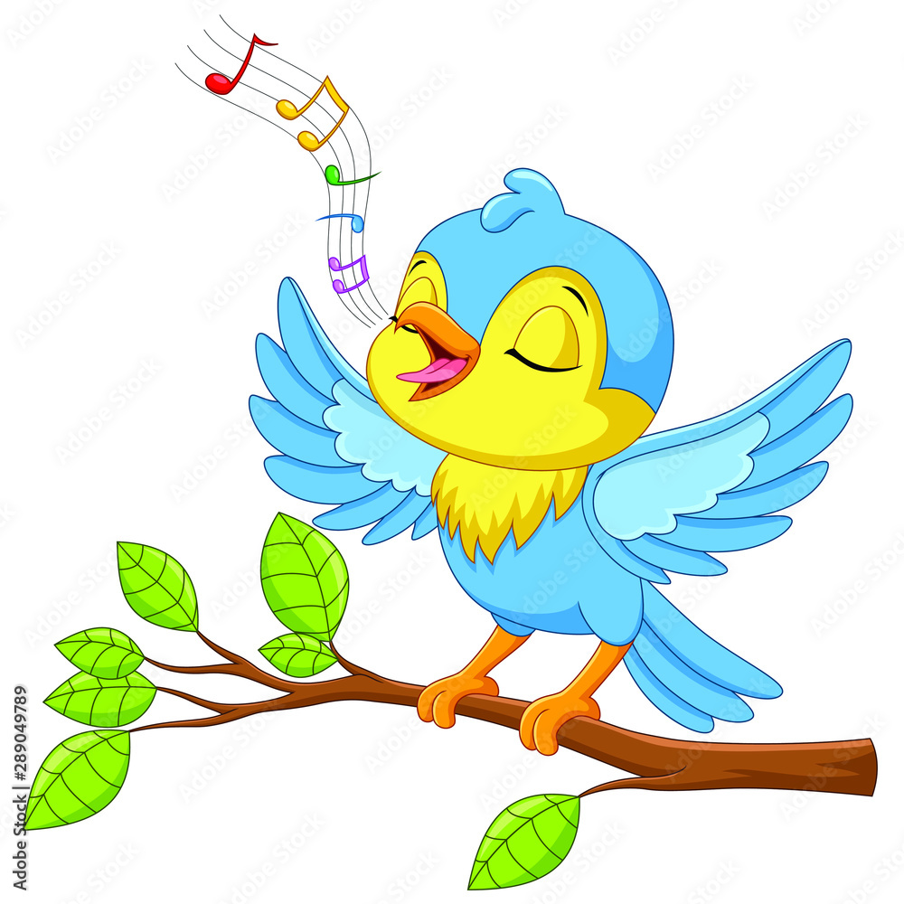 Cute Tree With Birds