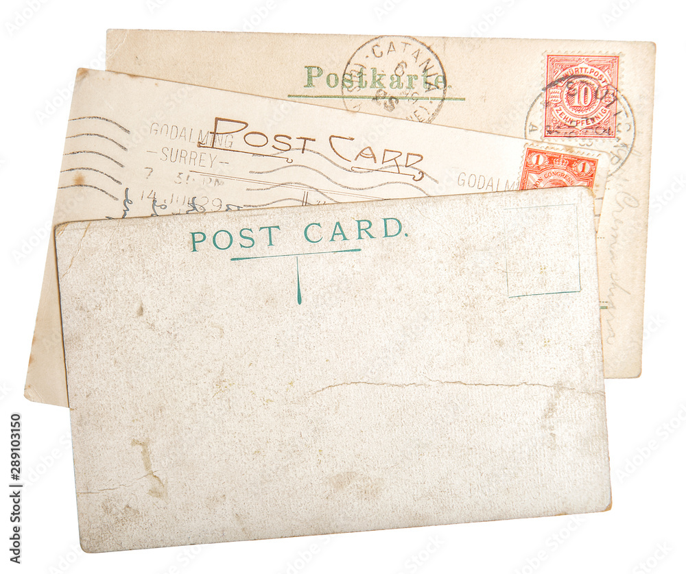 Vintage Postcard Texture