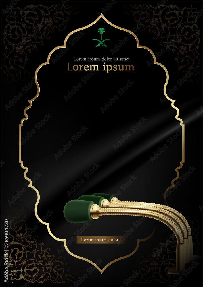 Hajj and umrah leaflet, poster, banner template or competition Quran ...