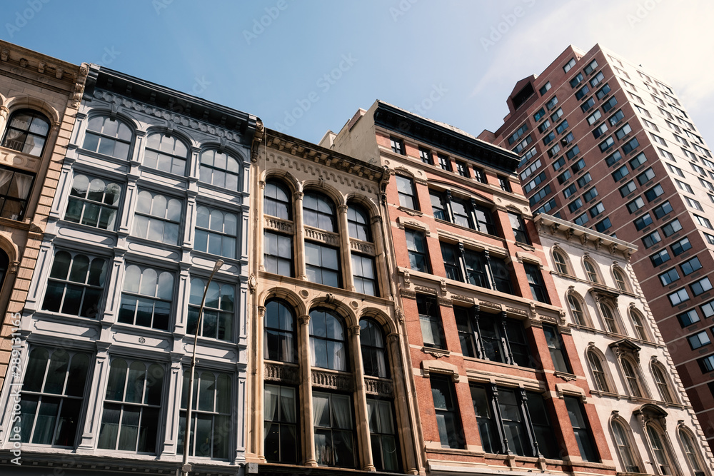 City architecture complex house building neighborhood home windows ...