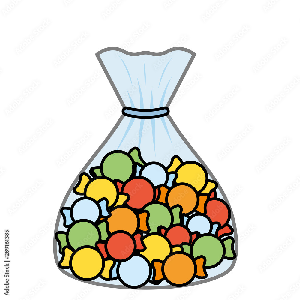 Candy Bag Clipart