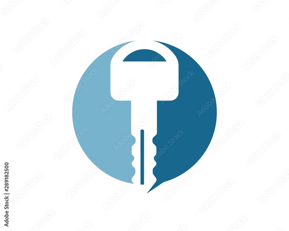key logo icon vetor illustration design Stock Vector | Adobe Stock