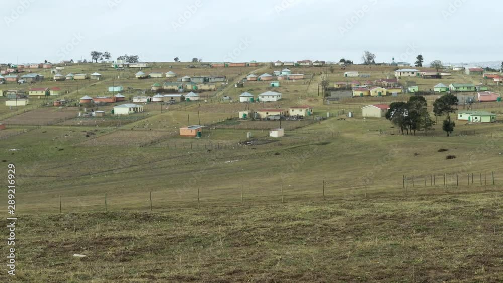Village of Qunu in the Eastern Cape where Nelson Mandela was born ...
