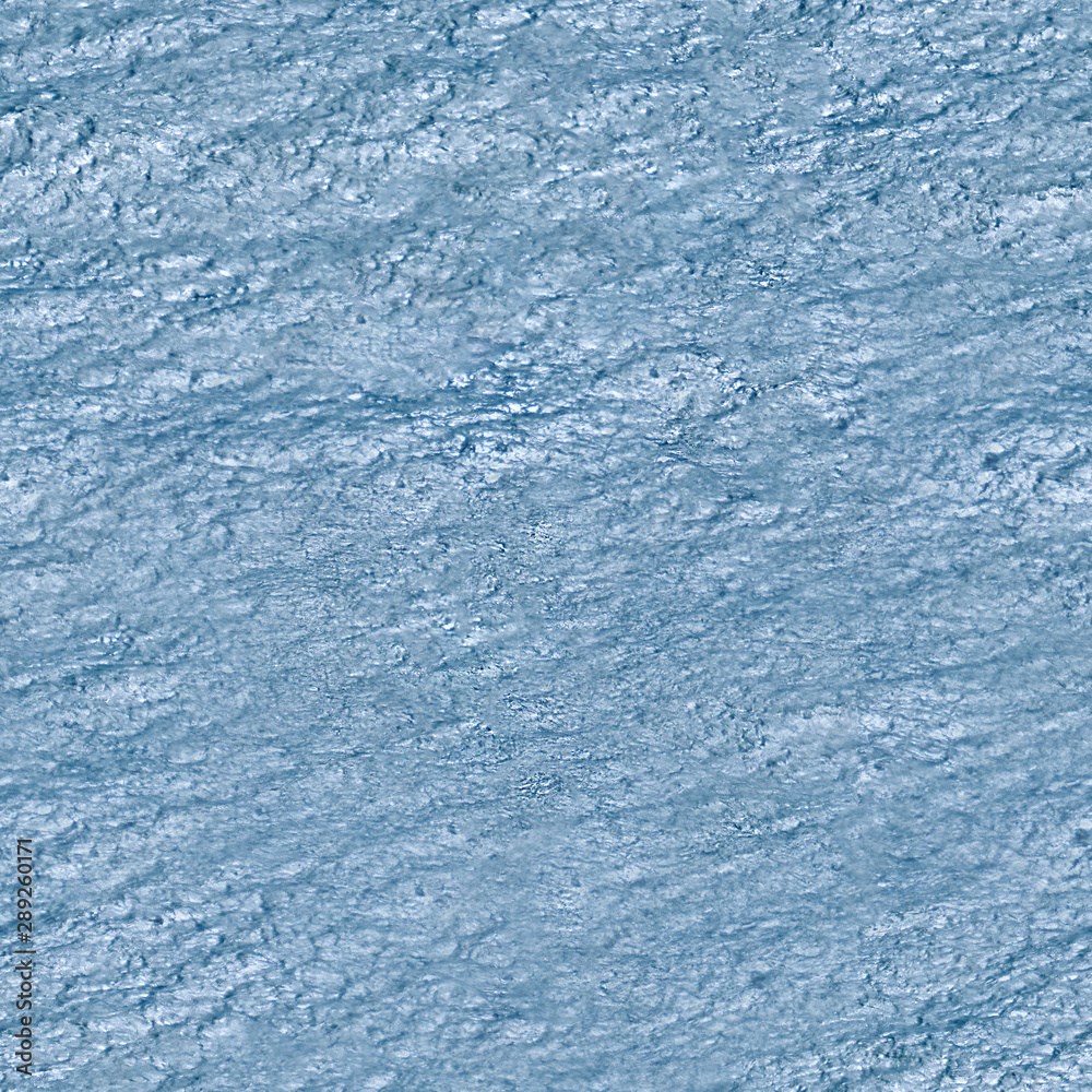 Blue Ocean Water With Sun Reflection Seamless Square Pattern Background Aerial Top Down View Of