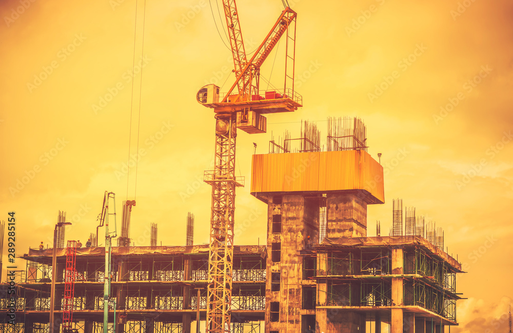 Engineering and construction crews to work on high ground working ...