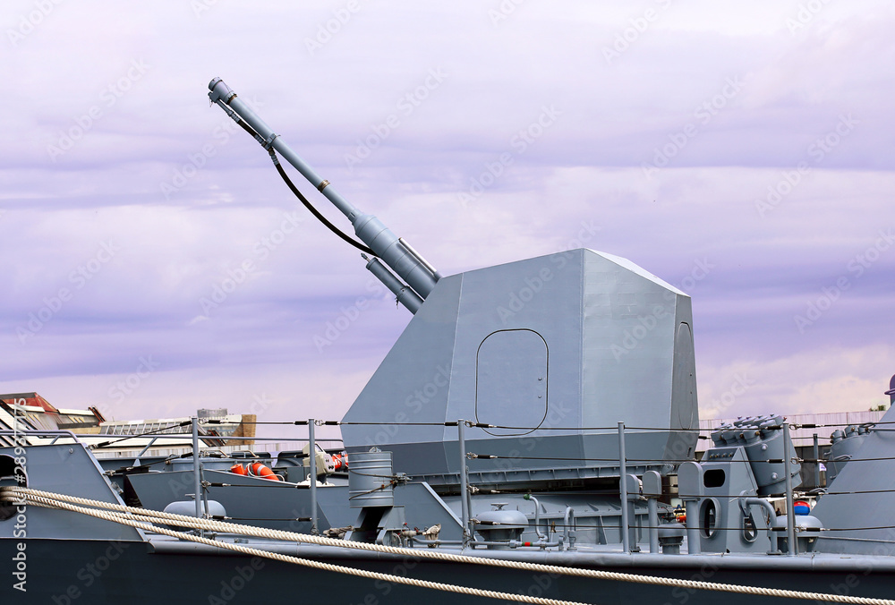 Artillery tower for navy Stock Photo | Adobe Stock