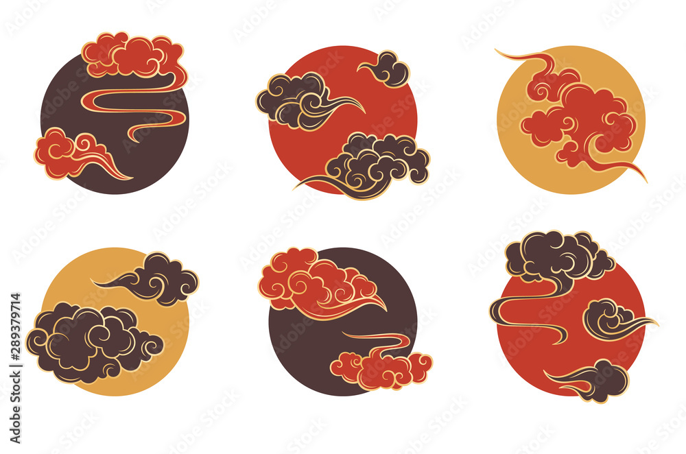Traditional Japanese Clouds