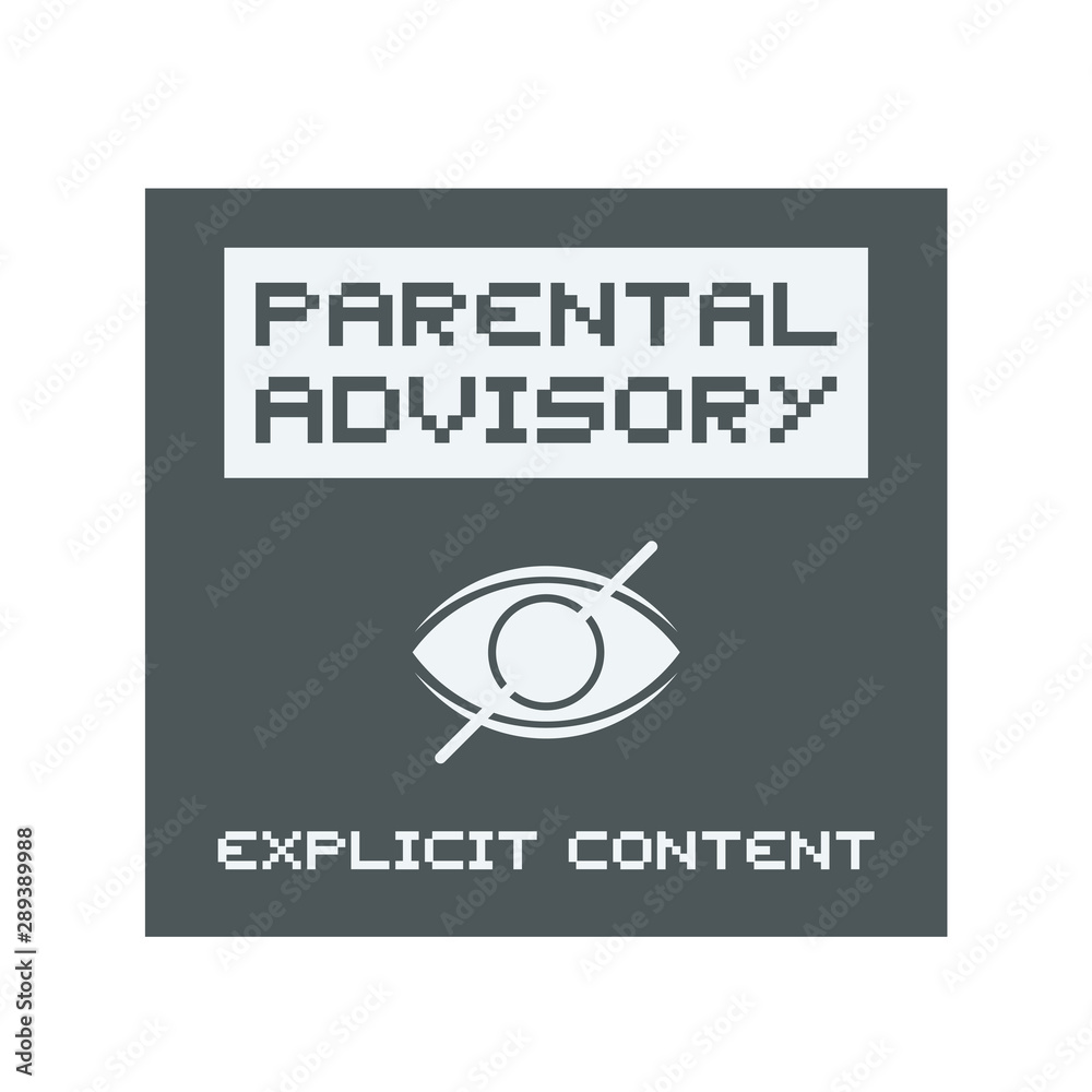Parental Advisory Explicit Content Icon