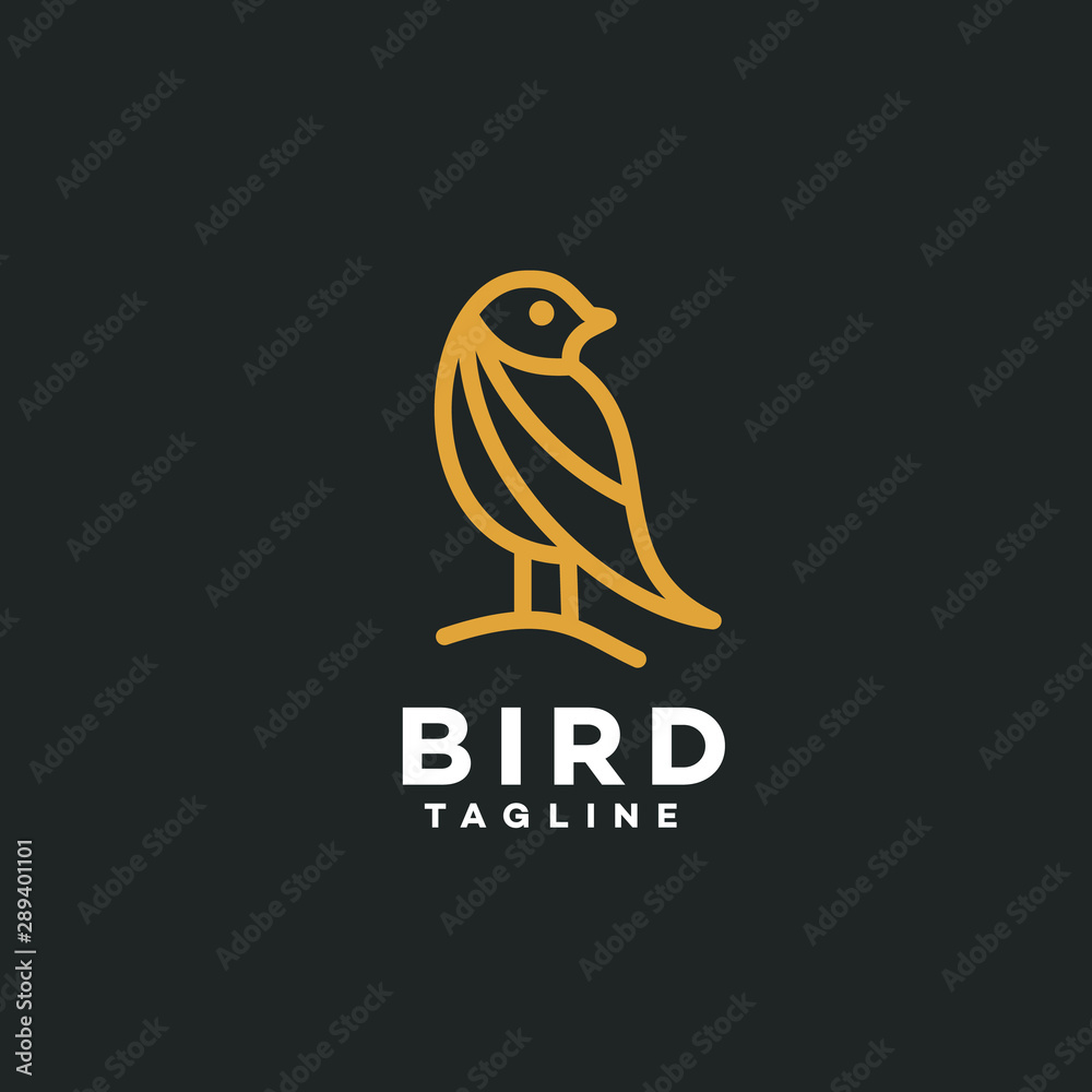 Abstract Bird Design