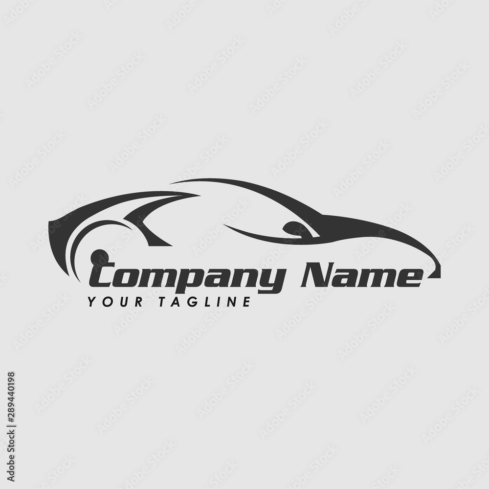 car logo, emblems, badges and icons isolated on white background. Stock ...