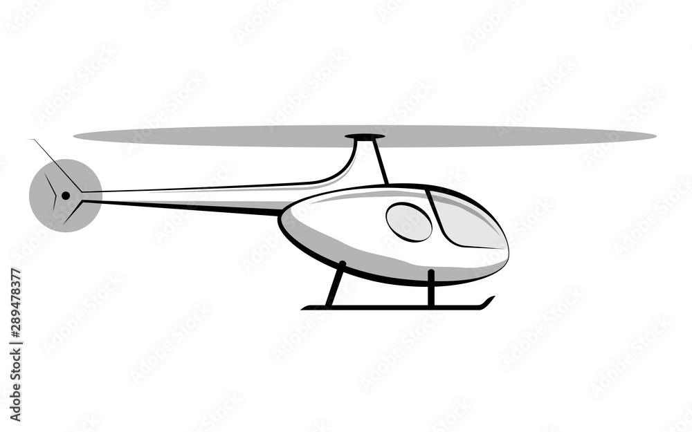Helicopter Drawing
