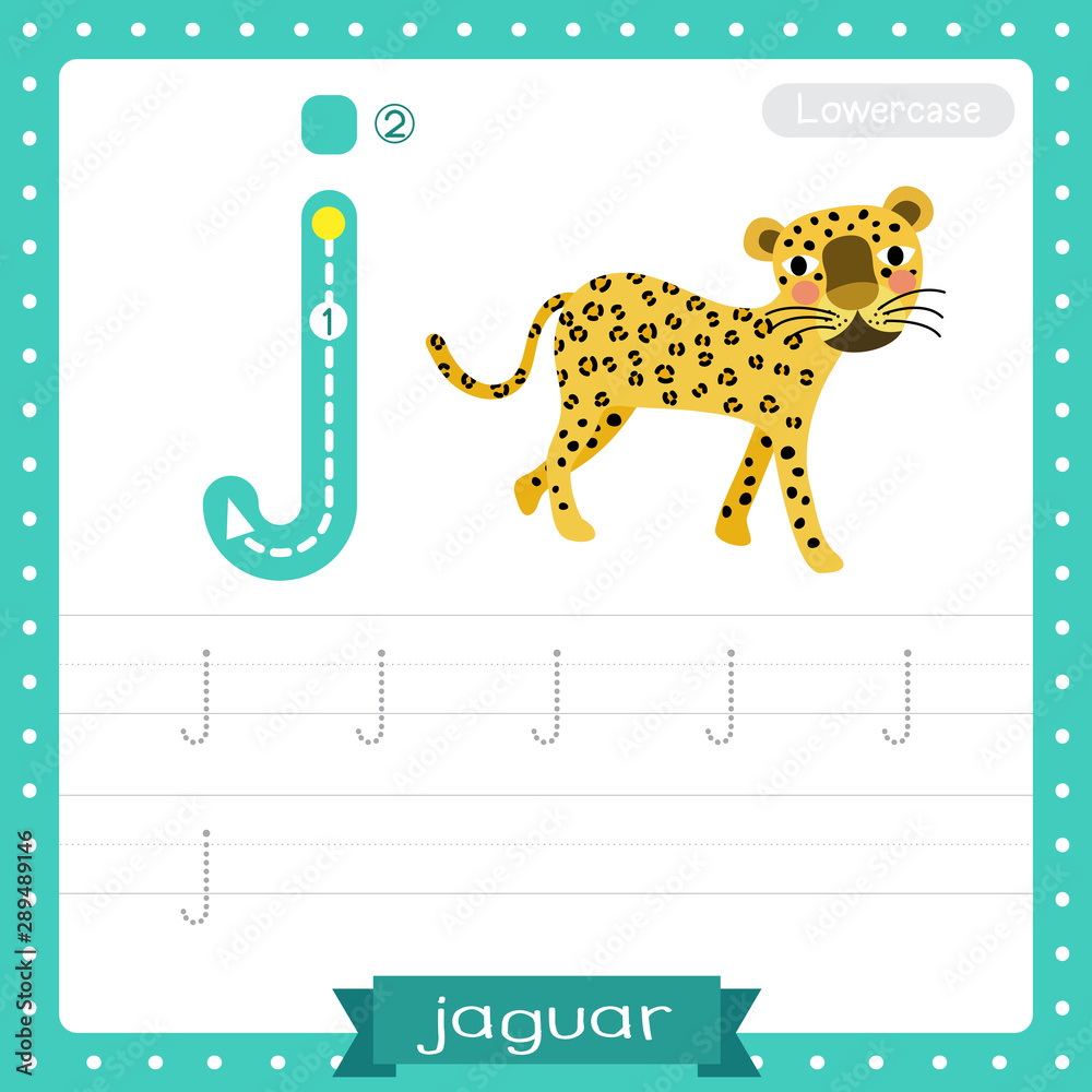 Letter J Tracing Worksheet