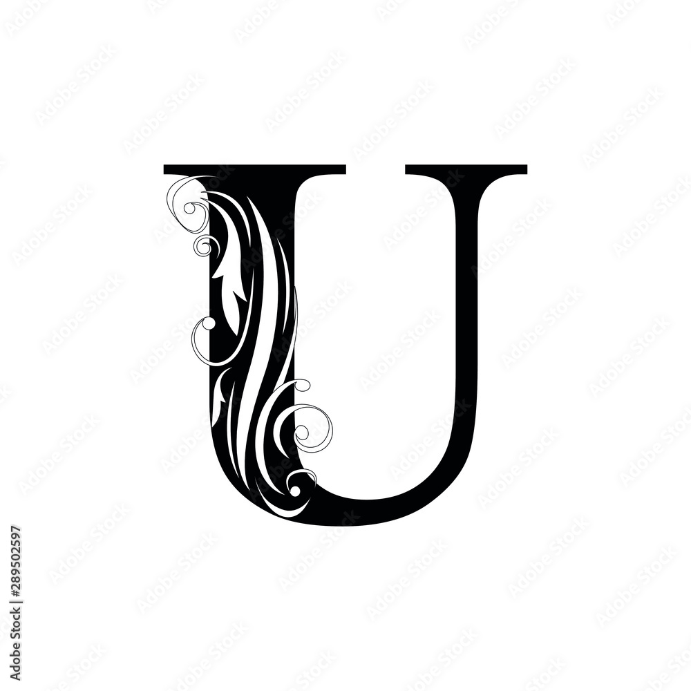 Pretty Letter U