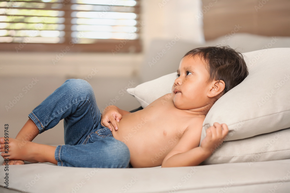 Little Boy Stomach Little Boy Stomach
