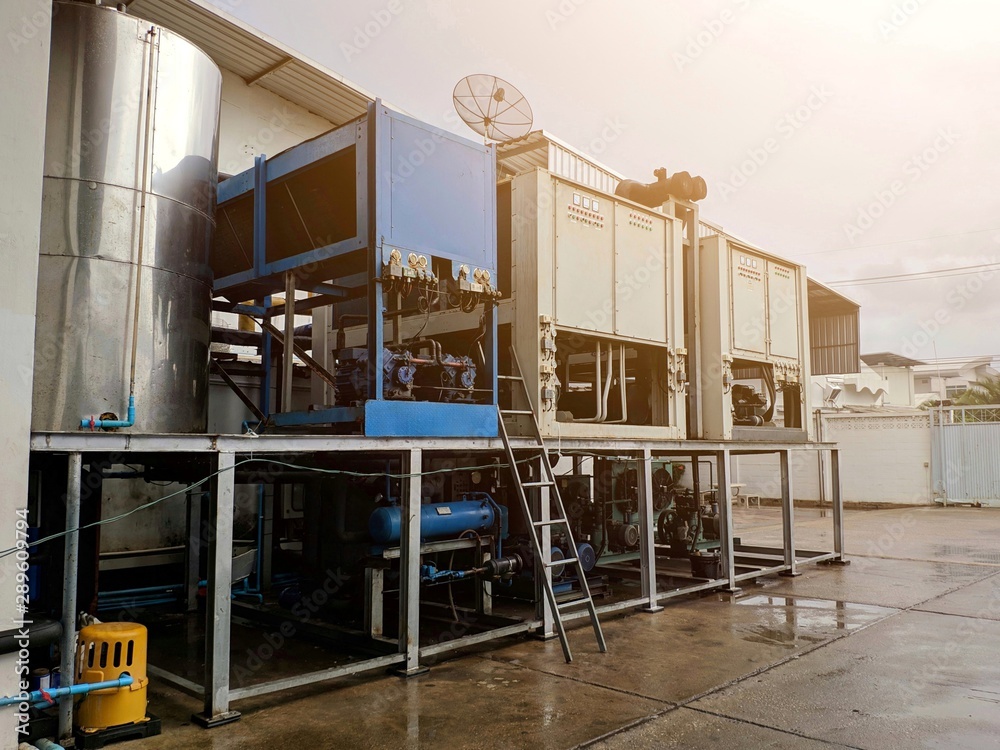 refrigeration systems for Cold Storage Industry Stock Photo | Adobe Stock