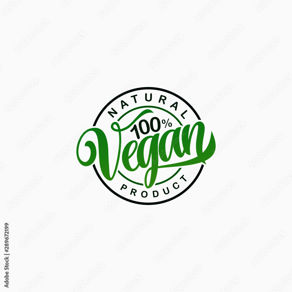 Organic logo. Green and natural product icons. Fresh food and eco ...