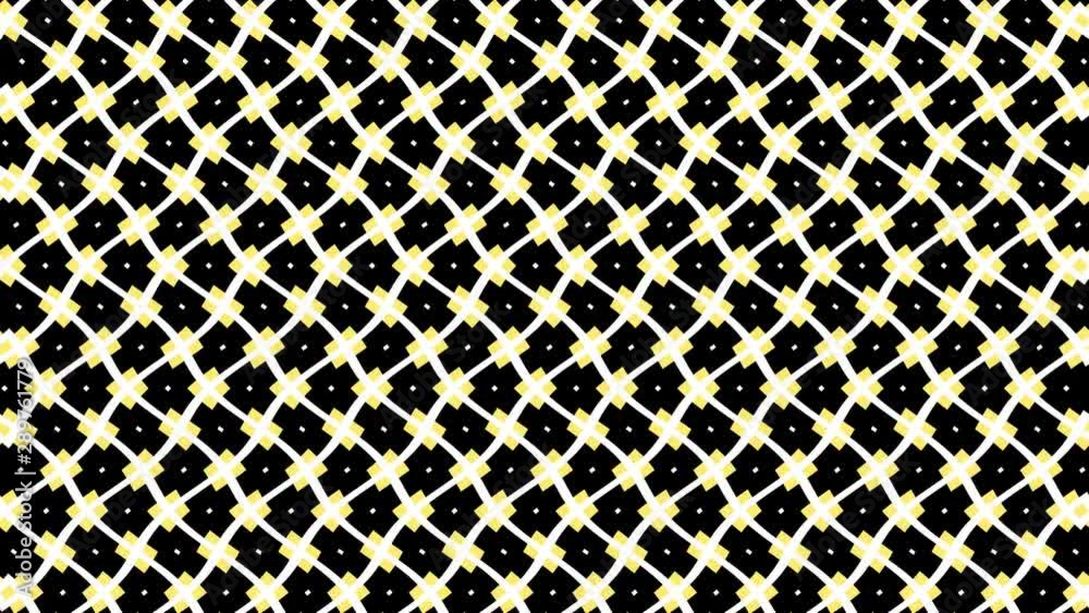 2D graphic video pattern with a horizontal wave effect that moves to ...