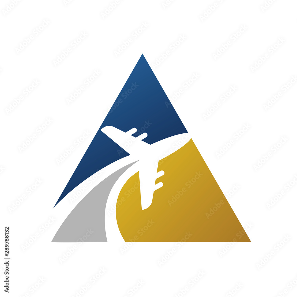 Travel, Airplane, Airline, Aero Logo Vector Stock Vector | Adobe Stock