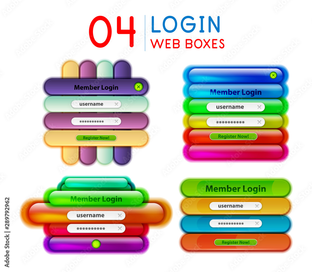 Username Password Menu