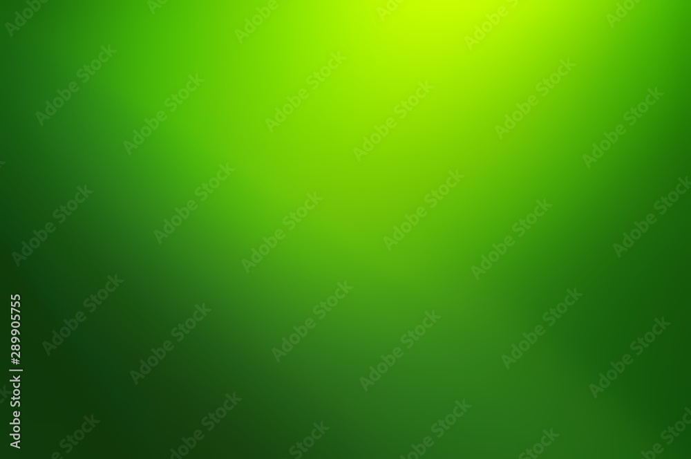 Blurred Abstract green gradient background.Graphic design,banner or ...