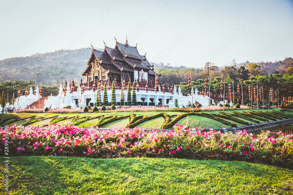 royal Flora Ratchaphruek Park, Chiang Mai, Thailand Stock Photo | Adobe ...