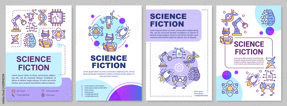Science Book Cover Design Samples