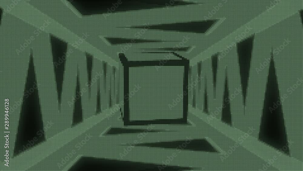 Pixelated 8-bit Animated Background Retro Gaming Authentic Nostalgic ...