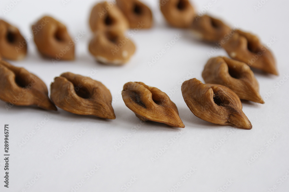 heartnuts. heart shaped nut. The heartnut is a native of Japan Stock ...