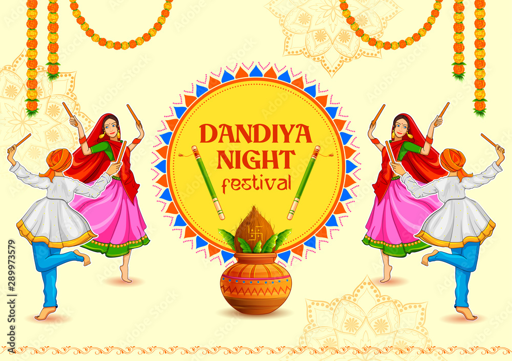 Dandiya Banner