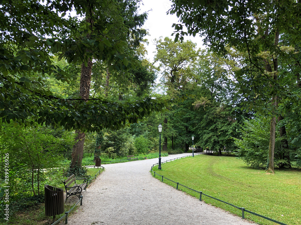 Park Maksimir, The Maksimir Park, Der Maksimir-Park, Maksimirski ...