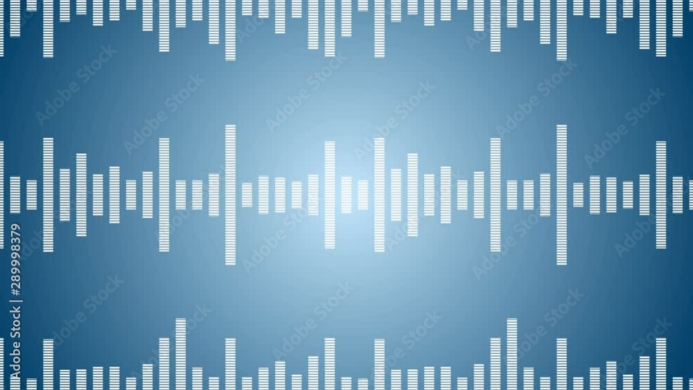 Music wave lines. Sound wave from equalizer. Digital pulse wave concept ...