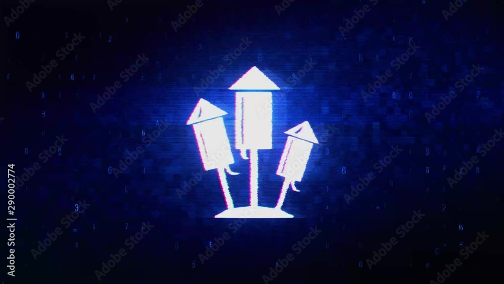 Video Stock Flying firecracker, light explosion, explosive, fireworks ...