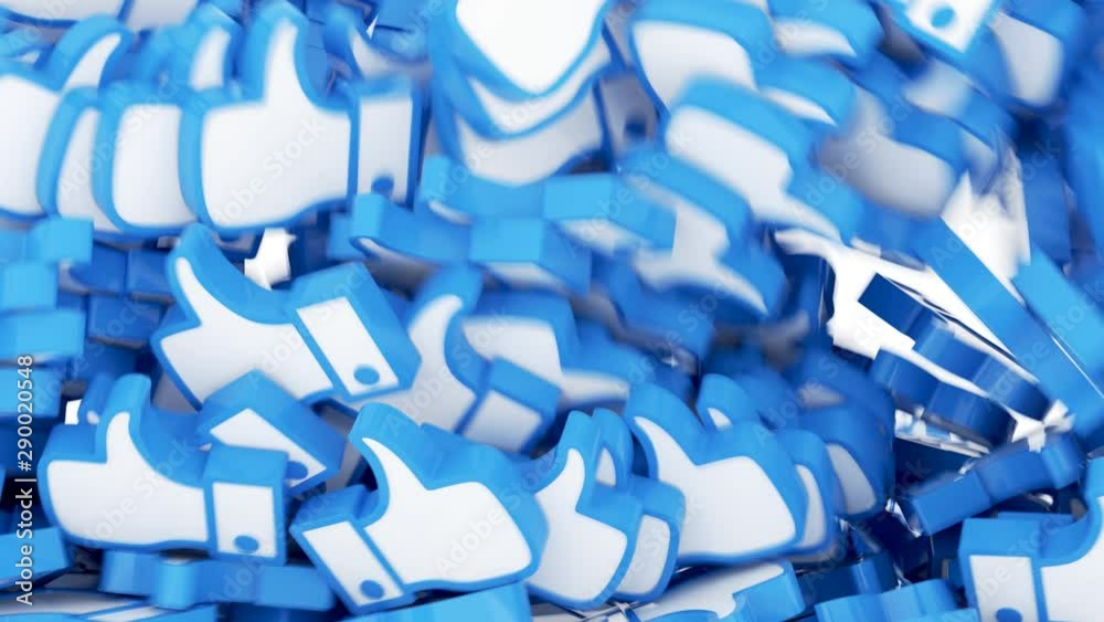 falling thumbs up emoji Stock Video | Adobe Stock