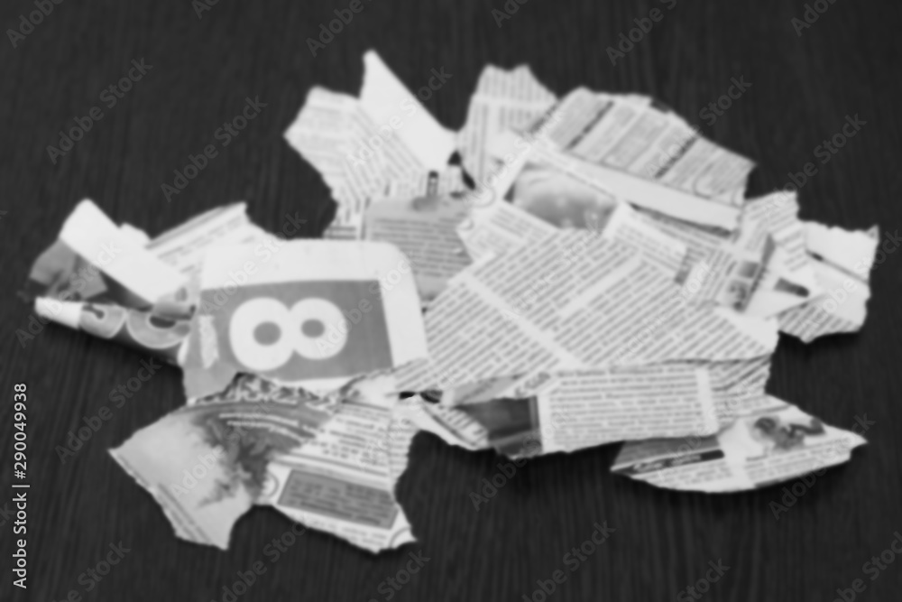 Scattered Papers On The Floor