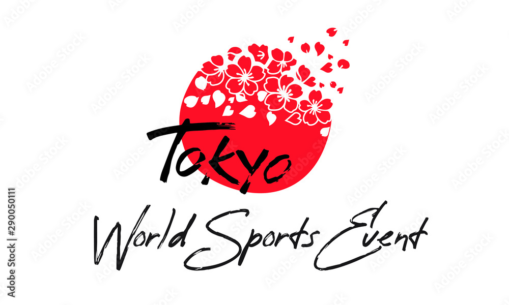Vecteur Stock Tokyo 2020 Vector Background. Summer Olympic Games in ...
