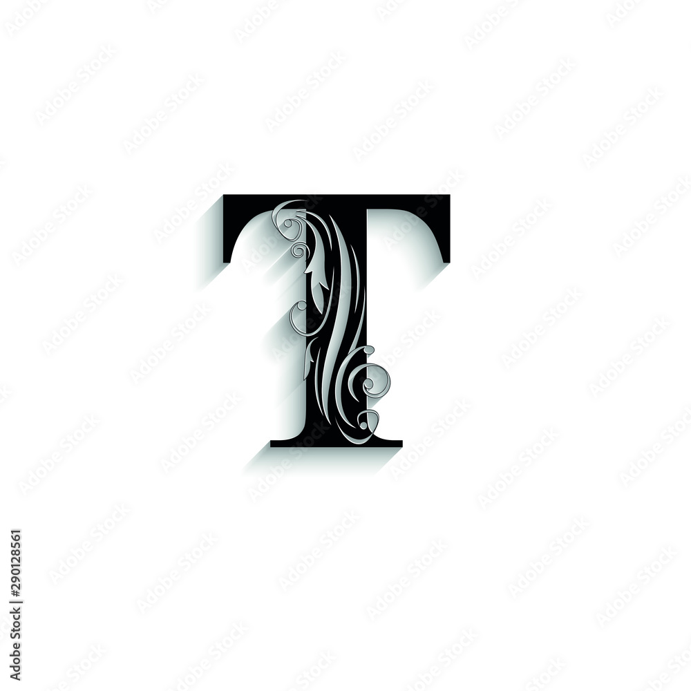 Beautiful Letter T