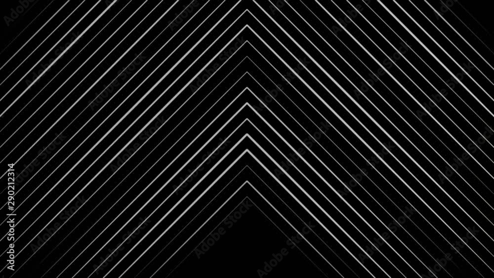 Glowing white neon laser light rays pointing up and flowing upwards on ...