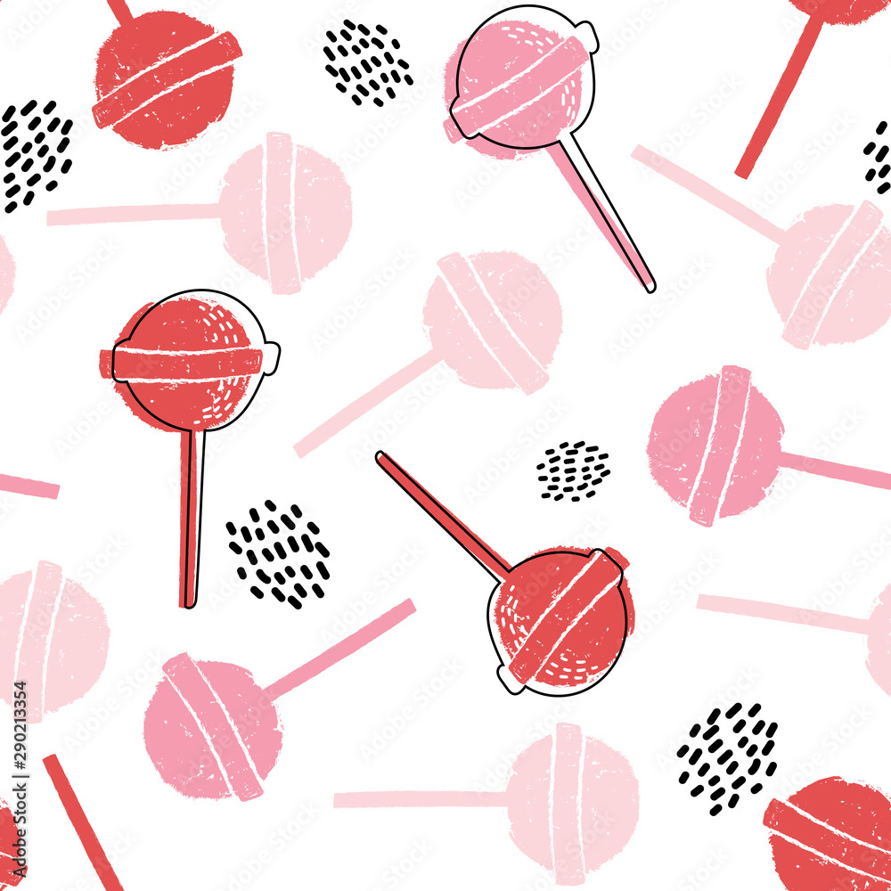 Pink Lollipop Wallpaper
