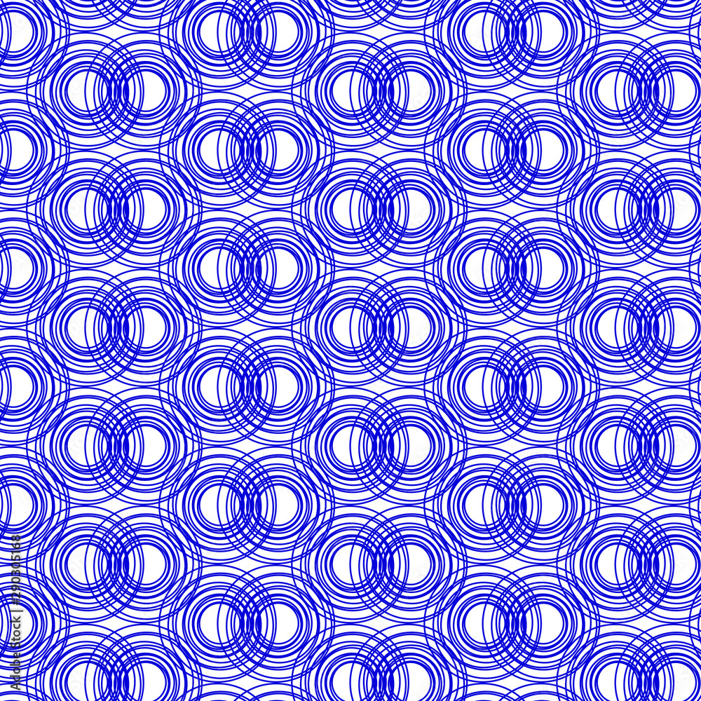 Patrón de Círculos desordenados Stock Vector | Adobe Stock