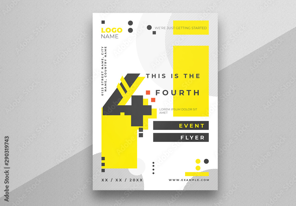 Minimalist Flyer Design