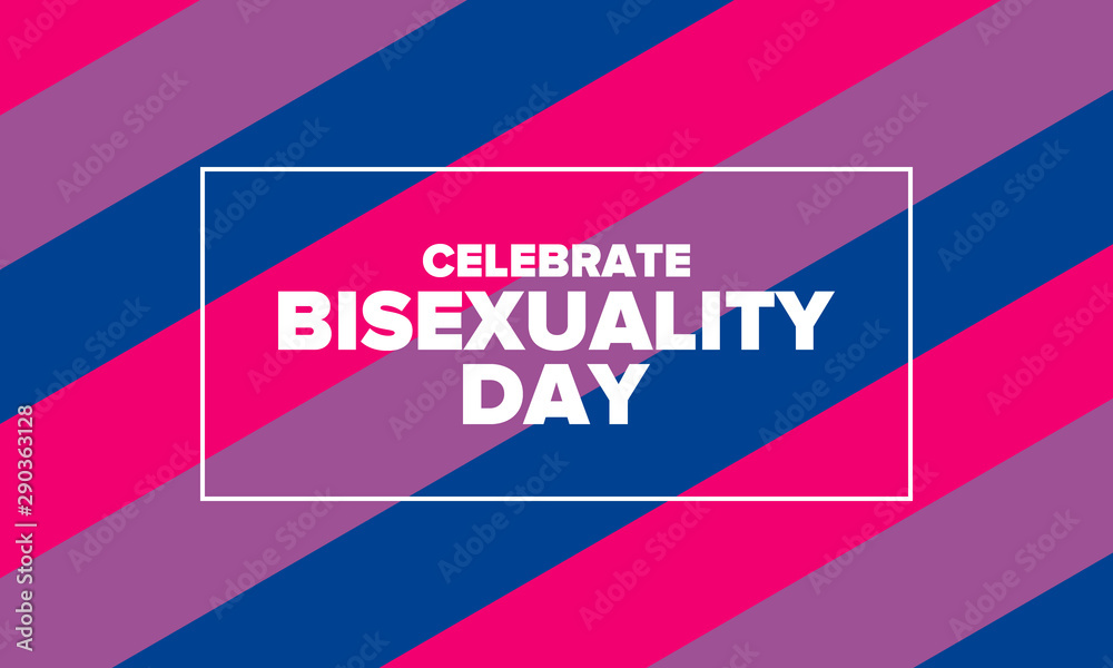 Celebrate Bisexuality Day. Bisexual Pride and Bi Visibility Day ...