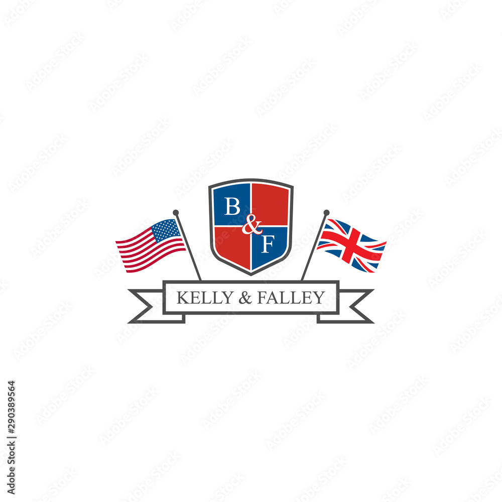 Illustration of signs of cooperation between the USA and the UK is ...
