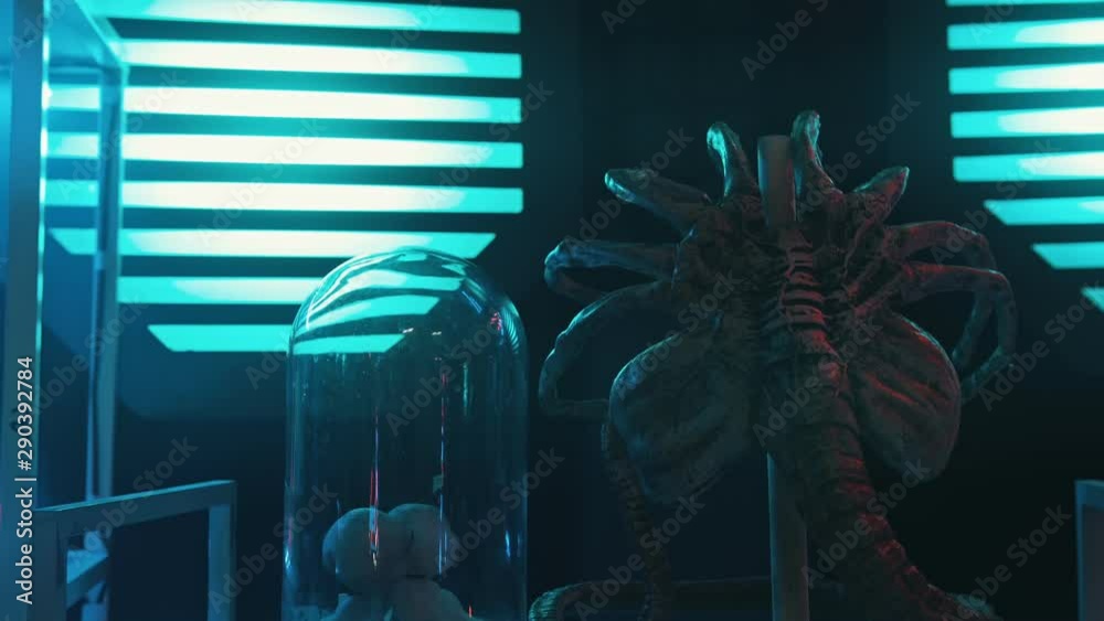 An arachnid alien with many limbs - samples of aliens in secret ...