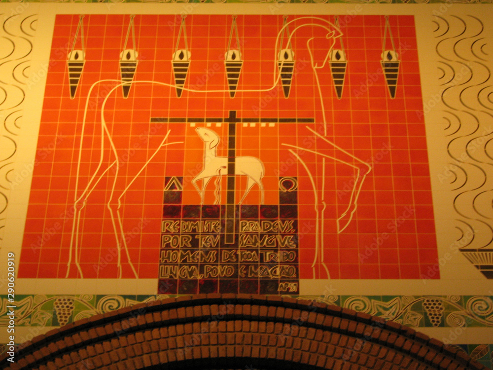 Sacred Art - Lamb of God - Thou hast redeemed to God by thy blood men ...