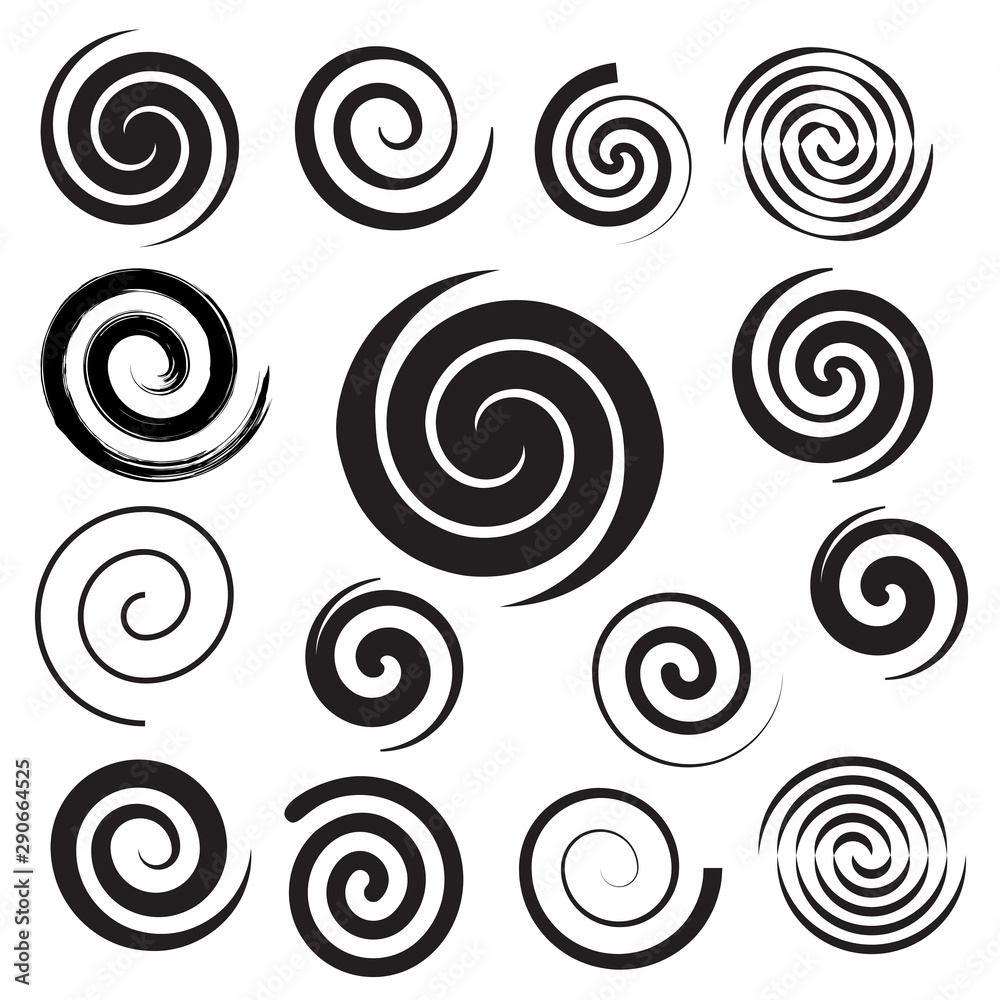 Simple Swirl Design Vector