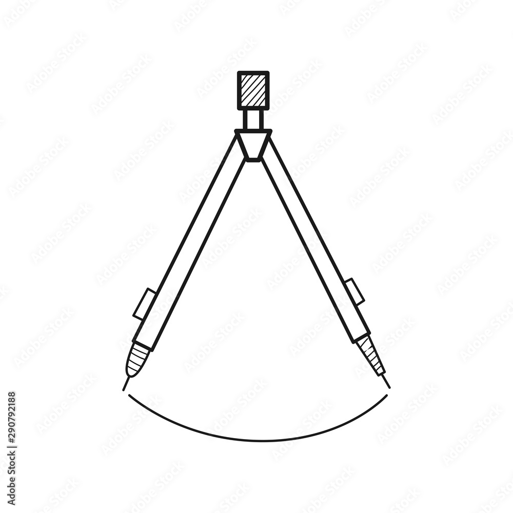 Math Compass Drawings
